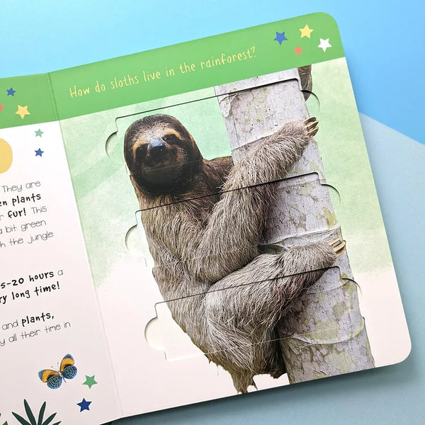 Jungle Animals - Puzzle Slider Board Book | NSPCC Shop