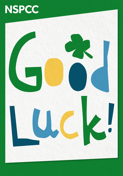 NSPCC eCard - Good Luck | NSPCC Shop