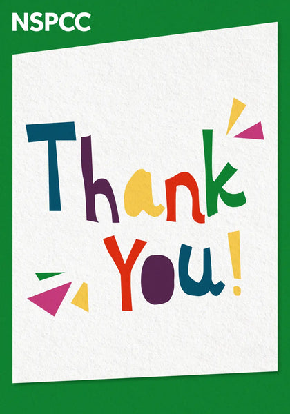 NSPCC eCard - Thank You– NSPCC Shop