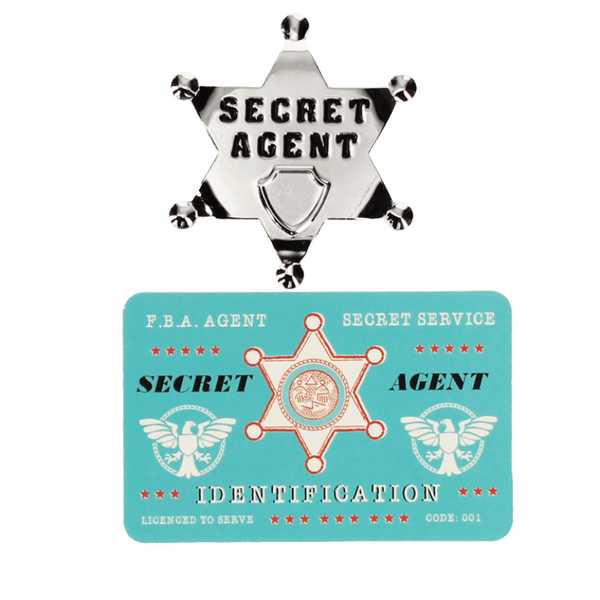 Secret Agent badge and ID card | NSPCC Shop