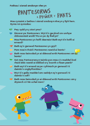 Pantosorws a phwer y PANTS (Welsh language paperback) | NSPCC Shop