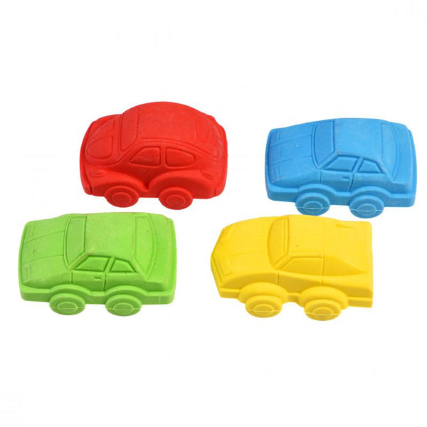 Road Trip Car Erasers (Set Of 4) | NSPCC Shop