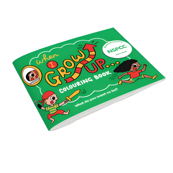 When I Grow Up: Colouring Book | NSPCC Shop