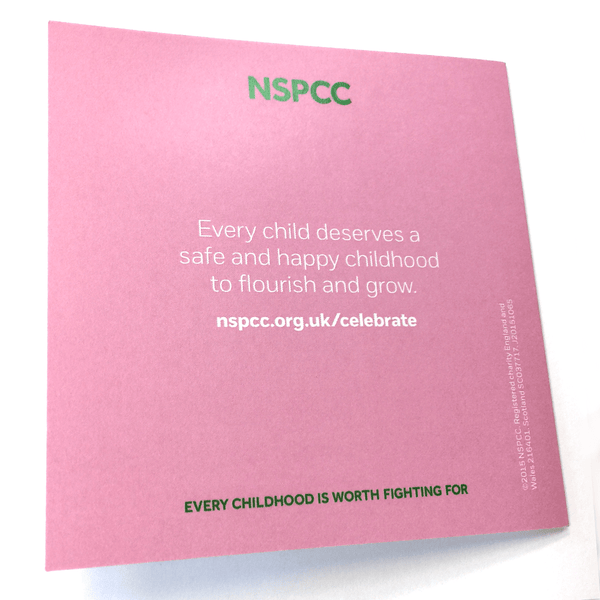 NSPCC Daisy Thank You Card - 10 Pack | NSPCC Shop